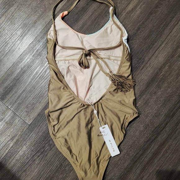 Pilyq Swim Pilyq Color Block Farrah One Piece Poshmark