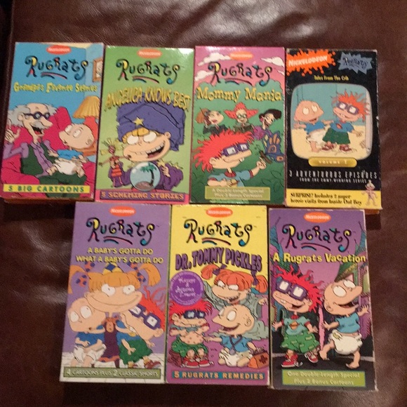 Rugrats Vhs X Rugrats The Video Collection S Nickelodeon Vhs Box