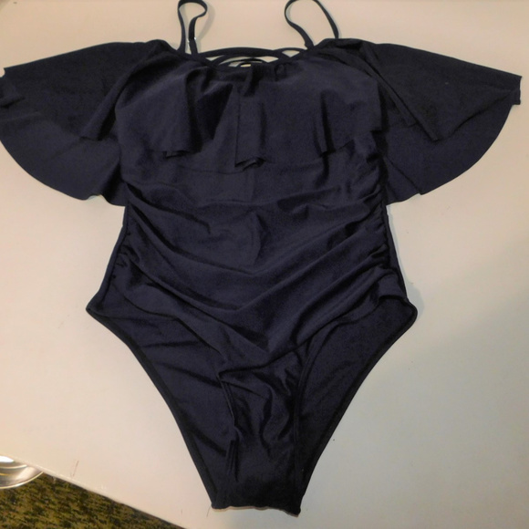 Holipick Swim Nwt Navy Holipick One Piece Swim Suit Size Small