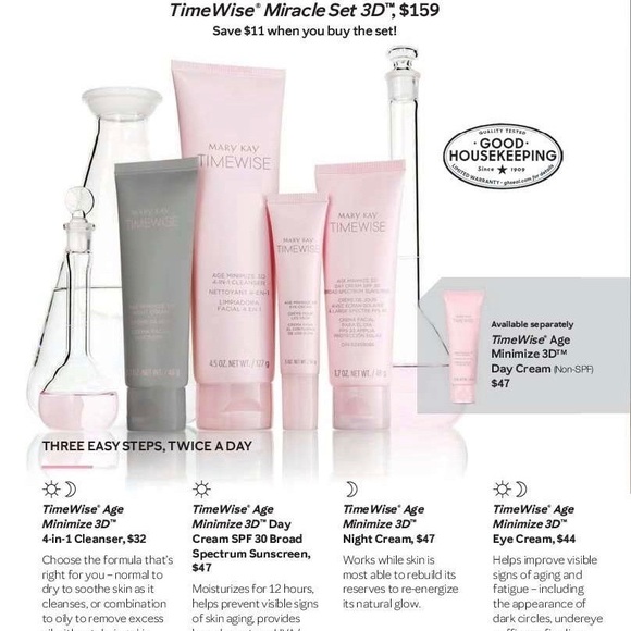 Mary Kay Timewise 3 D Miracle Set