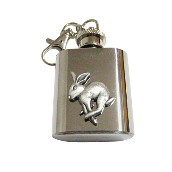 Kiola Designs Other Leaping Hare Rabbit Keychain Flask Poshmark