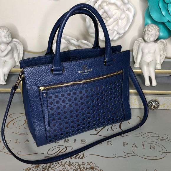 Navy Blue Kate Spade Handbags Literacy Basics