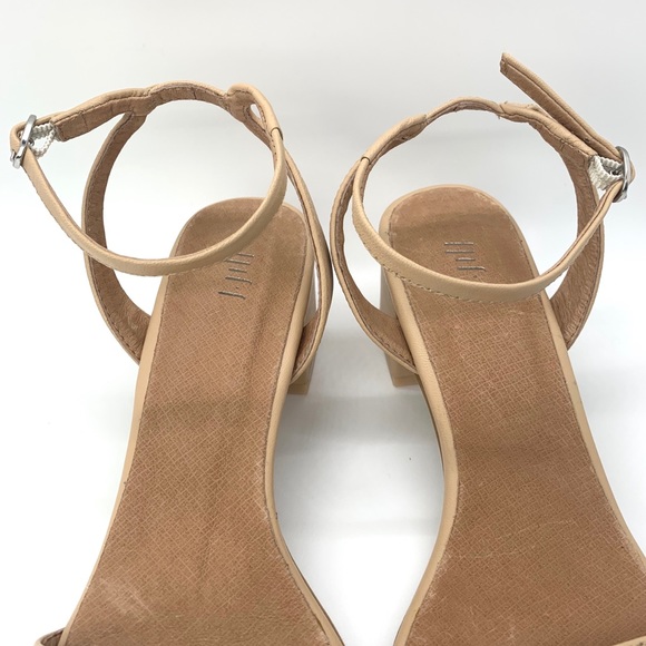 J Jill Shoes J Jill Ariane Tan Leather Blockheel Sandals Poshmark