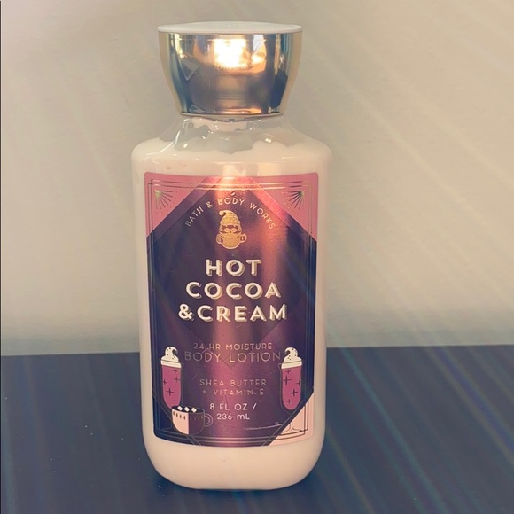 Bath And Body Works Skincare Bath Body Works Hot Cocoa Cream Body