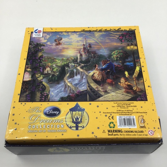 Disney Games Disney Thomas Kinkade Beauty Beast Puzzle New Poshmark