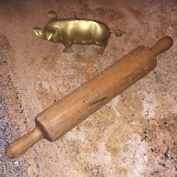 Vintage Kitchen Vintage Shaker Wooden Rolling Pin 9 Antique Poshmark