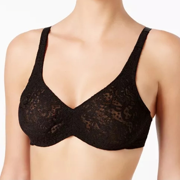 Wacoal Intimates And Sleepwear Wacoal Halo Lace Underwire Bra Black