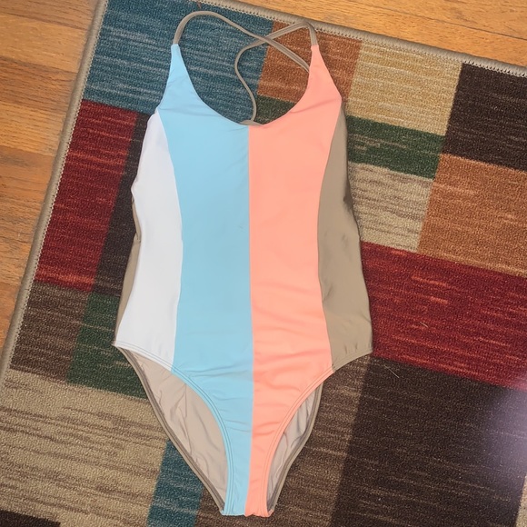 Pilyq Swim Pilyq Sandstone Farrah One Piece Nwt Poshmark