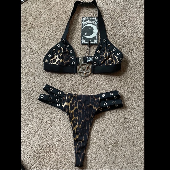 Killstar Swim Killstar Feelin Frisky Two Piece Goth Bikini Poshmark