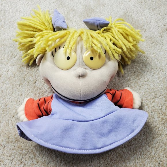 Nickelodeon Toys 998 Rugrats Angelica Hand Puppet Plush Toy Poshmark