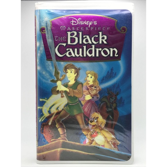 Disney Media The Black Cauldron Vhs 998 Disneys Masterpiece