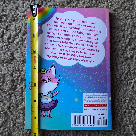 Scholastic Other Itty Bitty Princess Kitty Chapter Book Poshmark
