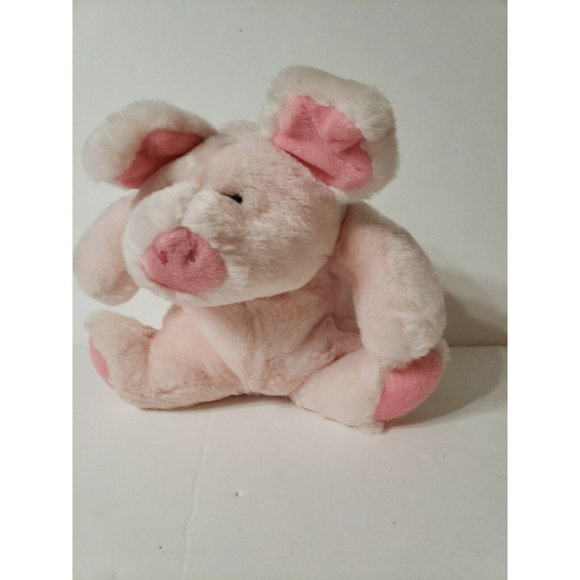 24k Polar Puff Toys Vtg 24k Polar Puff Portia Pig Plush 8 Soft