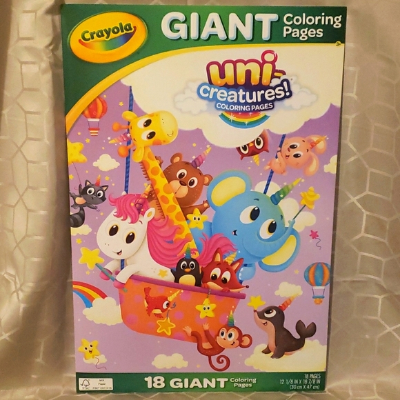 Crayola 18 Giant Coloring Pages