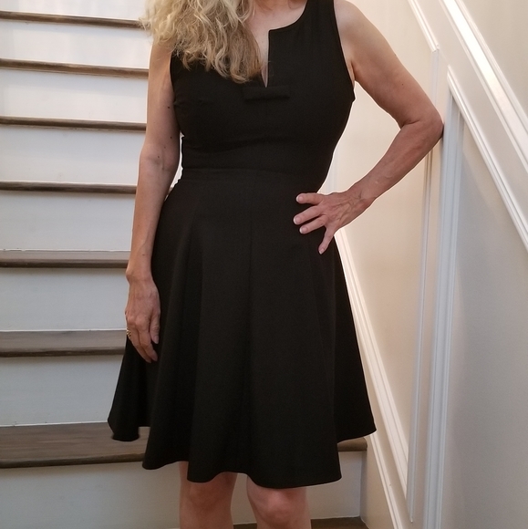 Kate Spade Dresses Kate Spade Fit And Flare Black Dress Size 4 55