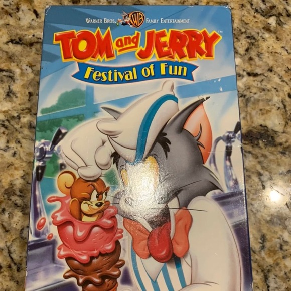 Warner Bros Media Tom And Jerry Festival Of Fun Vhs Poshmark