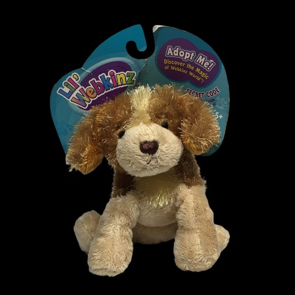 Ganz Toys Lilkinz Webkinz Cocker Spaniel Brown Puppy Dog Plush Bean