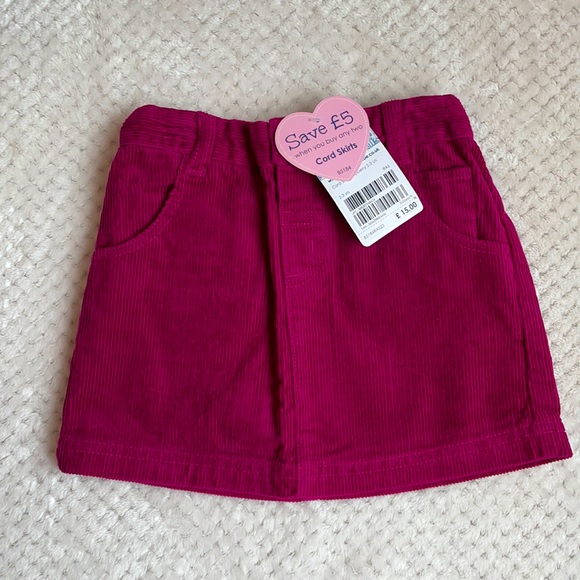 Jojo Maman Bebe Bottoms 3t Jojo Maman Bb Pink Corduroy Mini Skirt