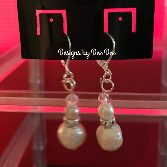 Designs By Dee Dee Jewelry Freshwater Pearl Drop Earrings Poshmark