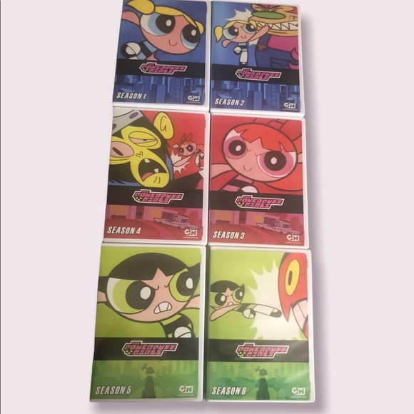 Media Powerpuff Girls Complete Series Dvd Set Poshmark