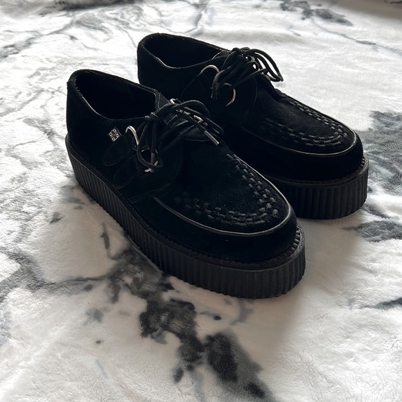 Tuk Shoes Tuk Black Suede Viva Mondo Creepers Poshmark