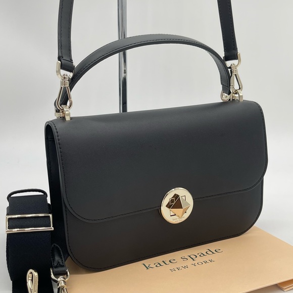 Kate Spade Bags Kate Spade Audrey Flap Crossbody Bag Black Poshmark