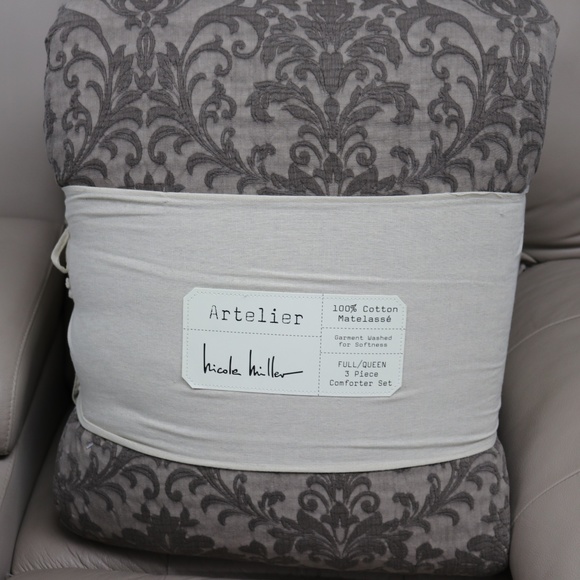 Nicole Miller Bedding Nicole Miller Artelier Matelasse Fullqueen