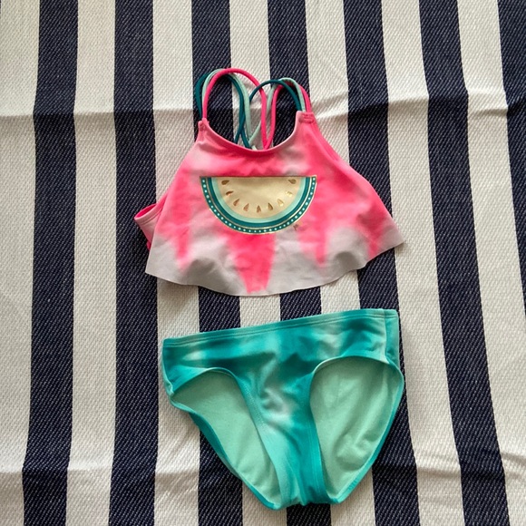 Justice Swim Justice Watermelon Gorgeous Strappy Back Bikini Poshmark