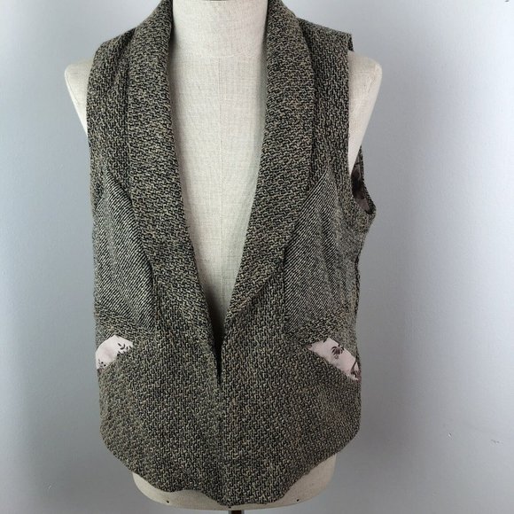 Coldwater Creek Sweaters Cold Water Creek Boho Vest 6 Cottagecore