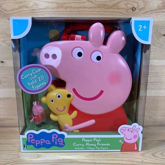 Peppa Pig Toys New Peppa Pig Carry Along Friends Carry Case Peppa