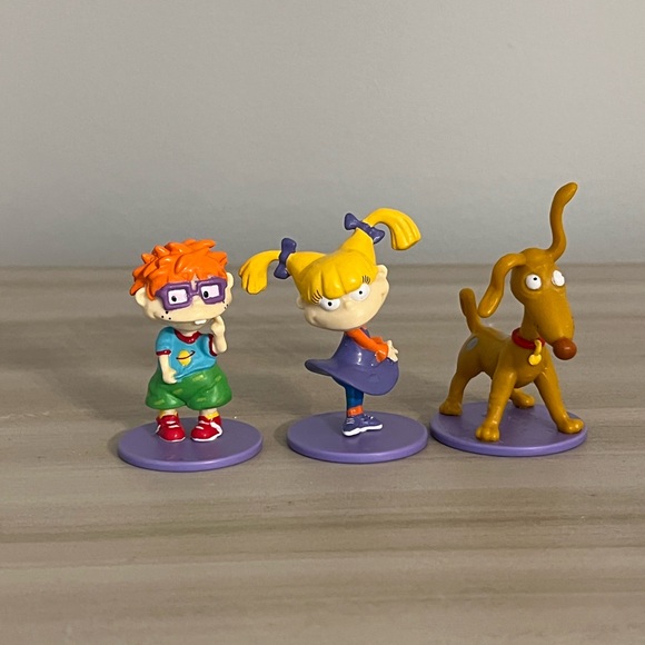 Rugrats Toys 3 Vintage 997 Rugrats Nickelodeon Applause Viacom