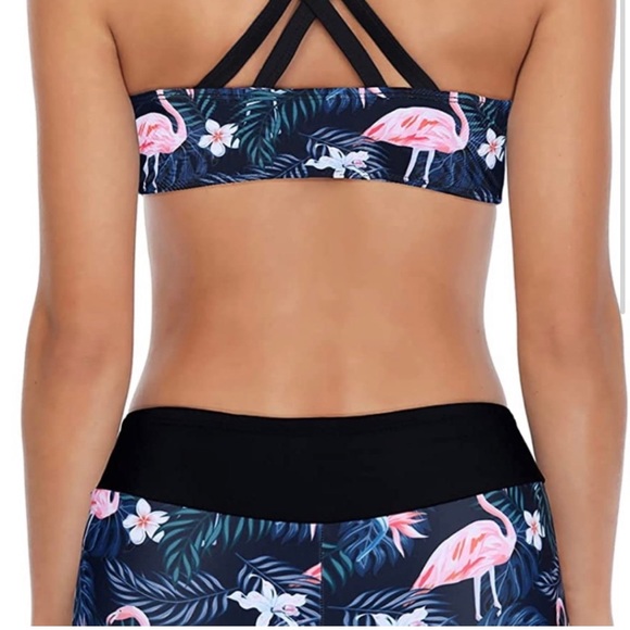 Younique Swim New Yonique Tankini Swimsuits 3 Piece Bathing Suits