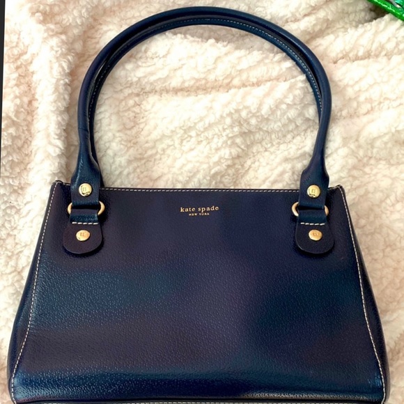 Kate Spade Bags Kate Spade Navy Blue Handbag Poshmark