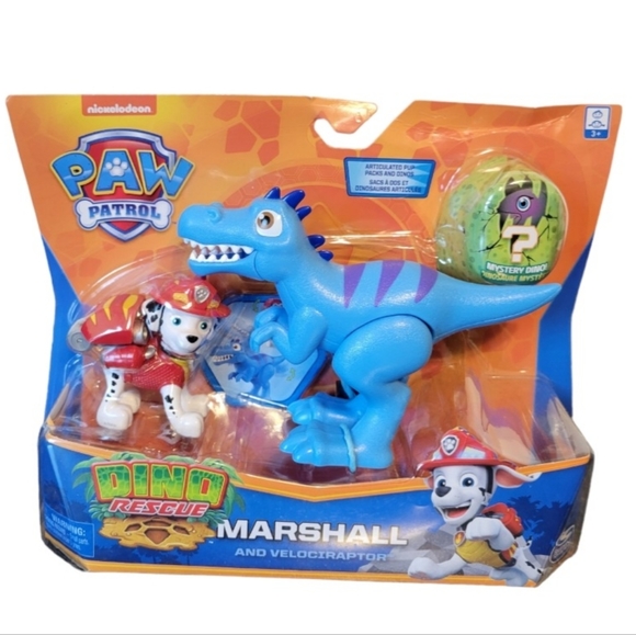 Paw Patrol Toys Paw Patrol Dino Rescue Marshall Velociraptor Poshmark