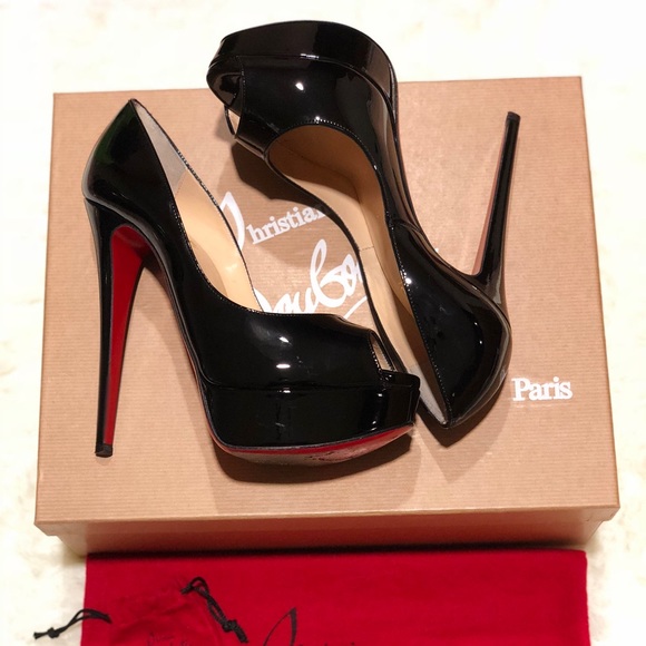 Christian Louboutin Shoes Christian Louboutin Black Patent Lady