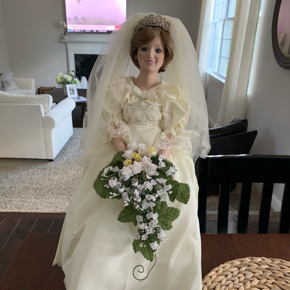 Danbury Mint Other Vintage Danbury Mint Princess Diana Bride Doll