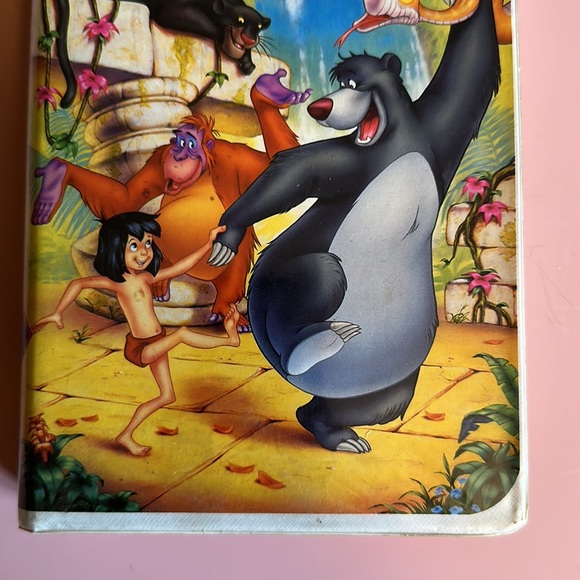 Disney Media Walt Disneys Black Diamond Classic The Jungle Book Vhs