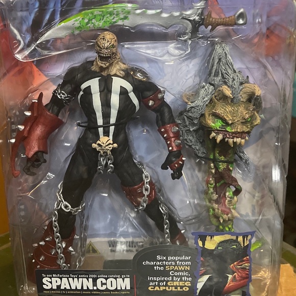 Spawn Toys Mcfarlane Toys Classic Spawn Series 2 Spawn Vi Unmasked