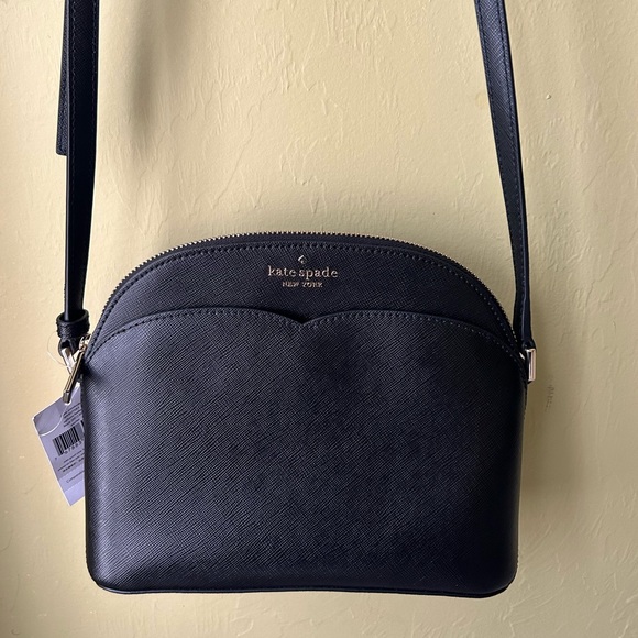 Kate Spade Bags Kate Spade Dome Crossbody Saffiano Leather Black