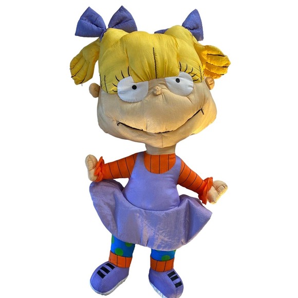 Viacom Toys Nickelodeon Rugrats Angelica Doll Vintage 998 Viacom