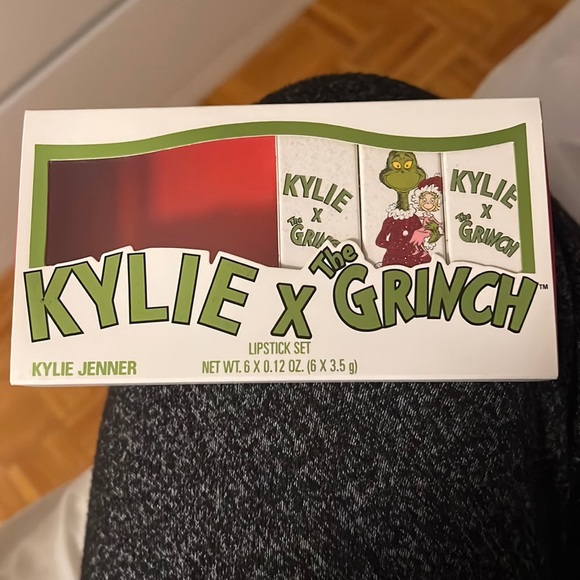 Kylie Cosmetics Makeup Kylie X The Grinch 3 Lipsticks Poshmark