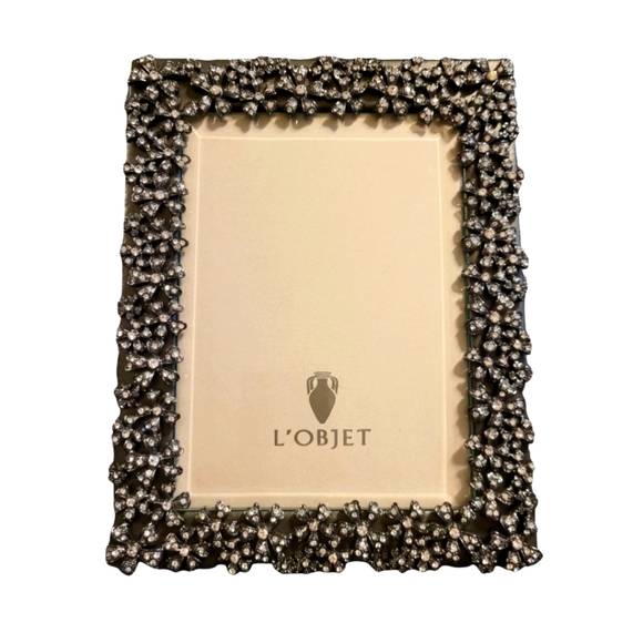 Lobjet Accents Lobjet Garland Noir Swarovski Crystal Embellished