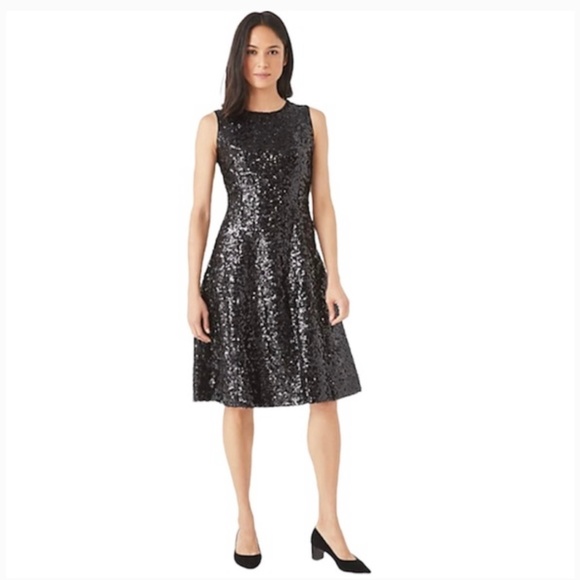 Kate Spade Dresses Nwt Kate Spade Fit And Flare Sequin Dress Poshmark