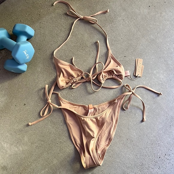 Skims Swim Nwt Skims Nude Bikini Set Poshmark