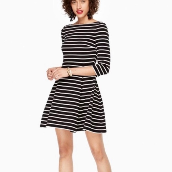 Kate Spade Dresses Broome Street Kate Spade Striped Fit And Flare