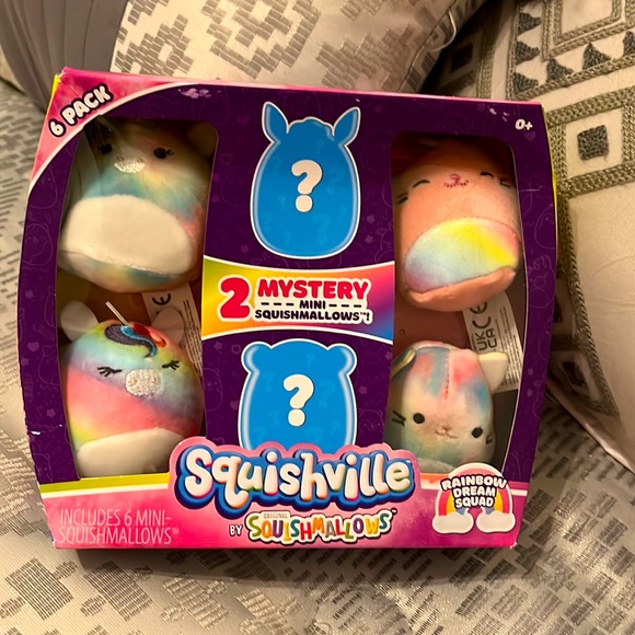 Squishmallows Toys Squishville By Squishmallows Mystery Rainbow