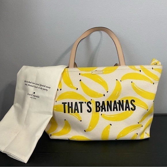 Kate Spade Bags Kate Spade Thats Bananas Tote Bag And Dust Bag