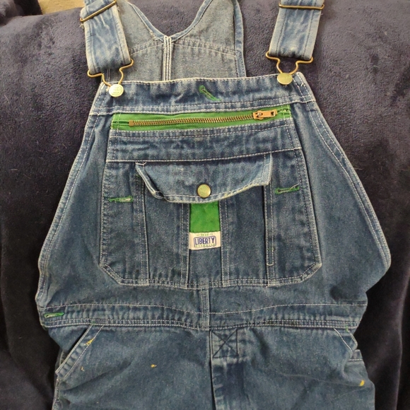 Liberty Jeans Vintage Liberty Denim Blue Jean Bib Overalls Mens