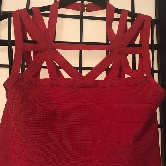 Bebe Tops Bebe Bandage Cutout Detail Crop Top Poshmark