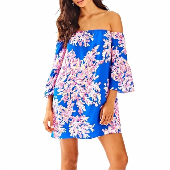 Lilly Pulitzer Dresses Lilly Pulitzer Sanilla Silk Dress Off The